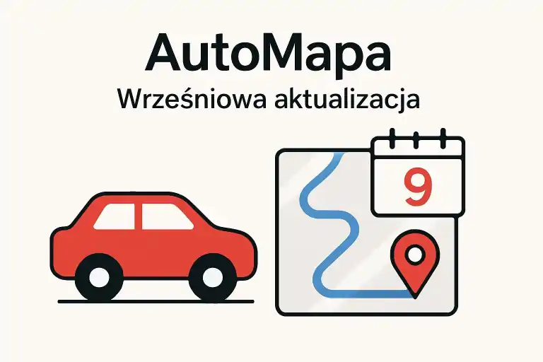 AutoMapa – wrześniowa aktualizacja dróg, obwodnic i budynków